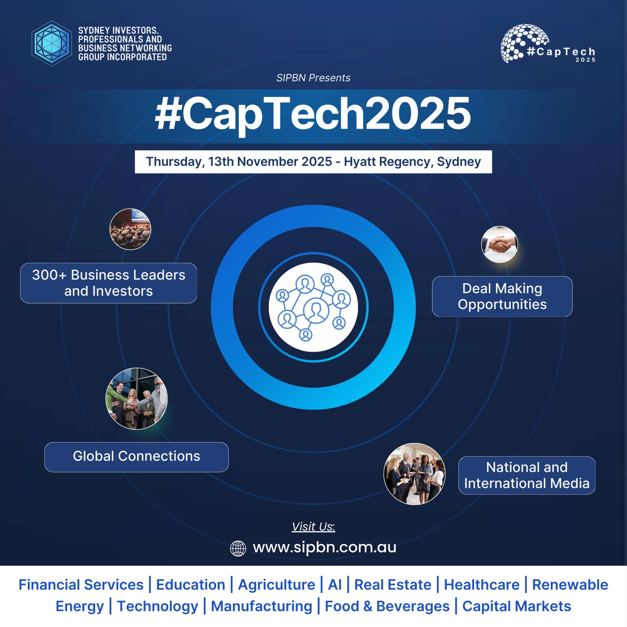 #CapTech2025 A Global Innovation & Investment Summit | SIPBN